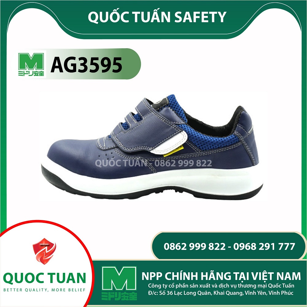 DL miễn phí MIDORI ANZEN SAFETY SHOES - AG3595 (ESD) - Công ty cổ phần ...